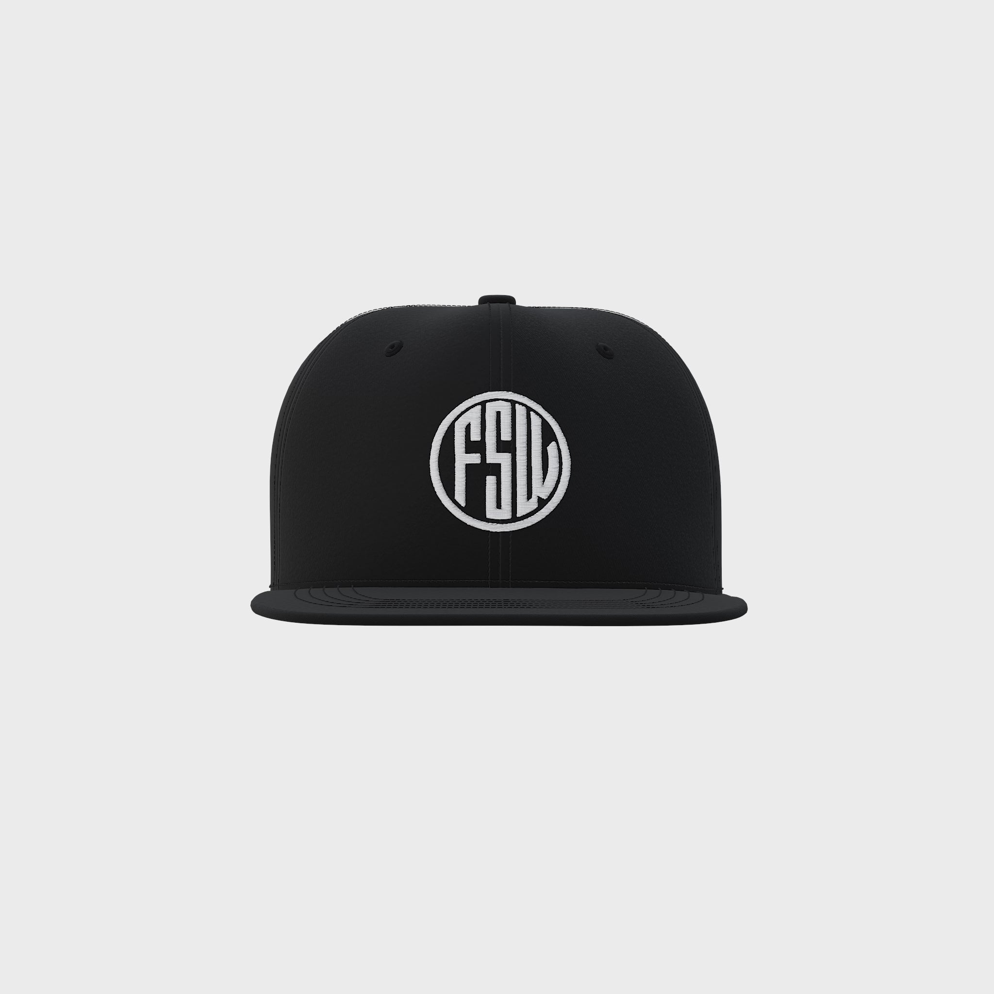 FSW Stamp Black Snapback Hat – Fitment Solution Store