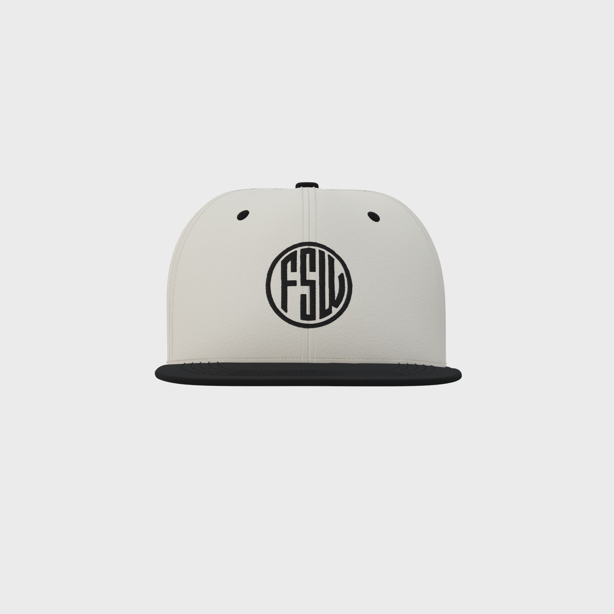FSW Stamp White Creme Snapback Hat – Fitment Solution Store